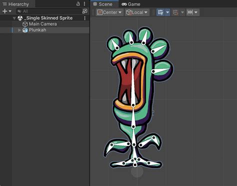 Single Sprite Rig With Bone Branching 2d Animation 1003