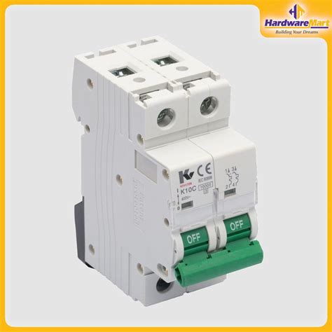 Acti9 Ic65n 2p Miniature Circuit Breaker C Curve Mcb 1a 2a 58 Off