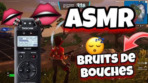 ASMR Français Bruits De Bouche INTENSE pour dormir Instantanément avec le TASCAM YouTube