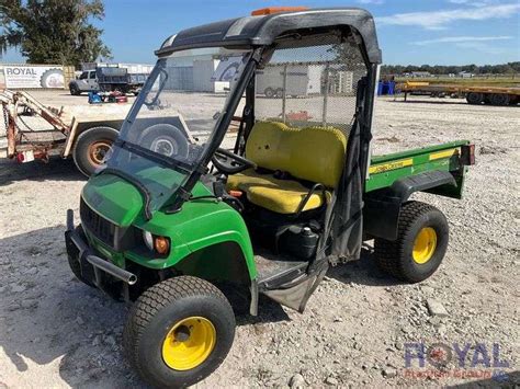 2015 John Deere Gator Hpx 4x4 Utility Cart Royal Auction Group