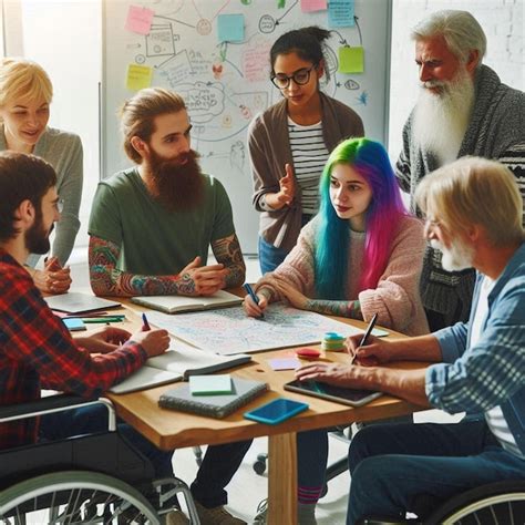Developers Working On A Whiteboard Premium Ai Generated Image