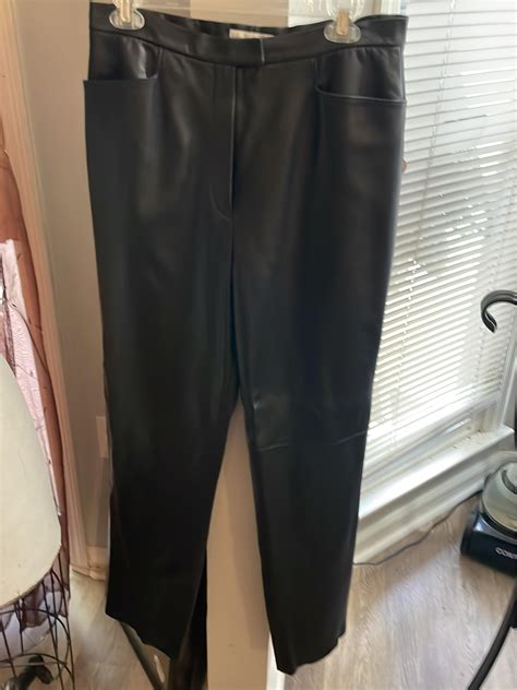 Garfield And Marks Zip Leather Pants For Women Mercari