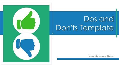 Top 10 Dos And Donts Ppt Templates With Samples And Examples