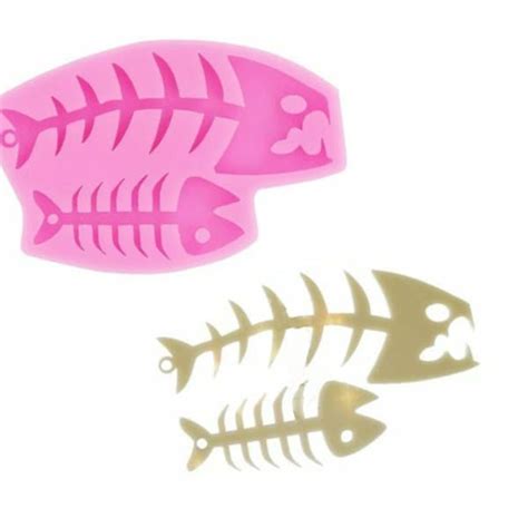 Fish Skeleton Resin Mold Etsy