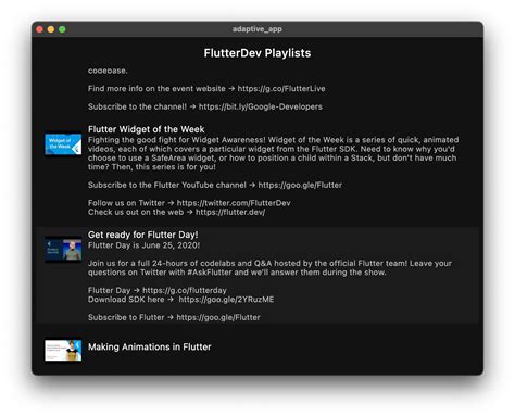 Adaptive Apps In Flutter Google Codelabs