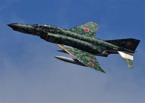 Japanese F 4ej Phantom With A Unique Livery 2048 X 1448 Rmilitaryporn
