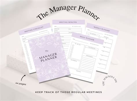 Business Owner Planner Manager Planner Digital Small Business Planner
