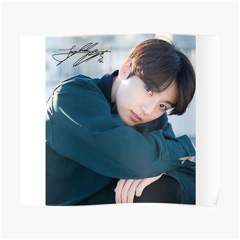 Bts Jung Kook Poster For Sale By Swanfordesigns Redbubble