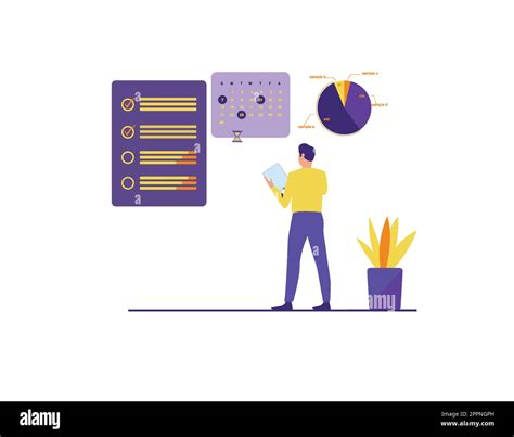 Project Manager Flat Design Stock Vector Image And Art Alamy
