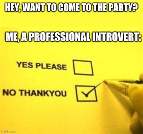 Introvert Imgflip