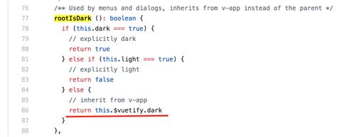 Cannot Read Property Dark Of Undefined Issue Yariksav Vuetify