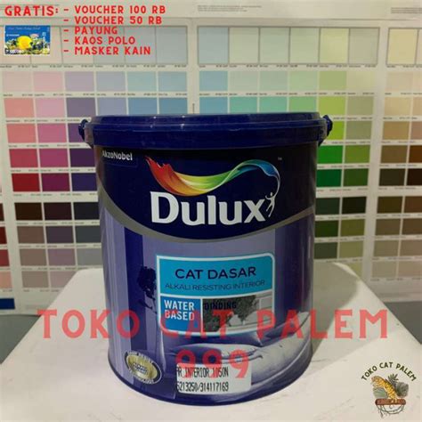 Promo CAT DASAR DULUX ALKALI RESISTING INTERIOR CAT DASAR DALAM L GALON Diskon Di