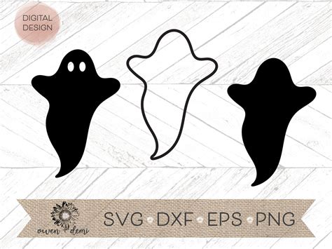 Ghost Svg Halloween Svg Halloween Cricut Cut File Etsy