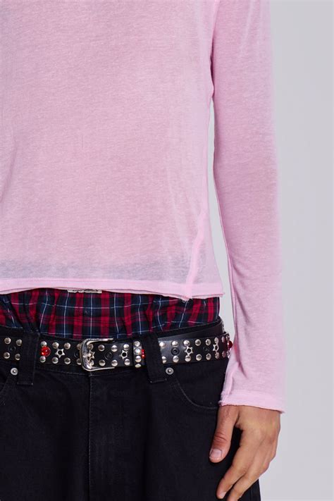 Shop Pink Mist Long Sleeve Jaded London Clothing
