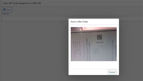 Scan Qr Code Integration In Sap Ui5 Go Coding
