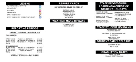 Mcallen High School School District Instructional Calendar Mcallen Isd
