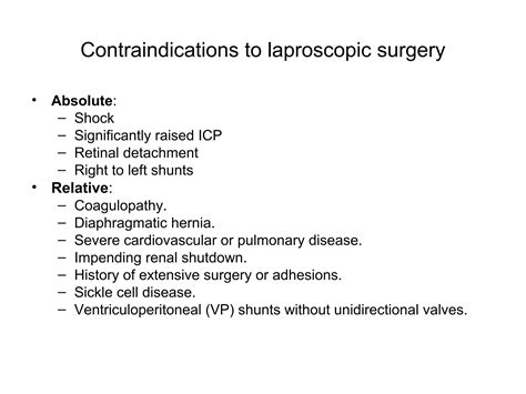 Anesthesia For Laproscopic Surgery Ppt