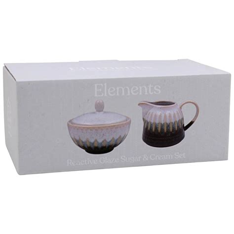 Reactive Glaze Sugar And Cream Lesser And Pavey