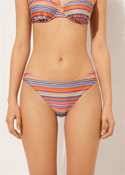 Slip Bikini Altı Colorful Stripes Calzedonia