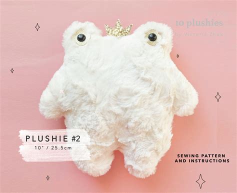Simple Plushie Sewing Pattern Pdf Instant Download Etsy