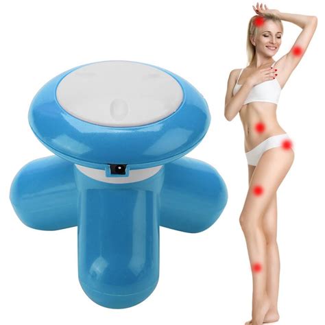 Sonew 3 Colors Usb Mini Electric Handled Wave Vibrating Massager Neck