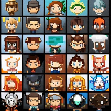 Sprite Sheet For 2d Minecraft Free Ai Art Generator