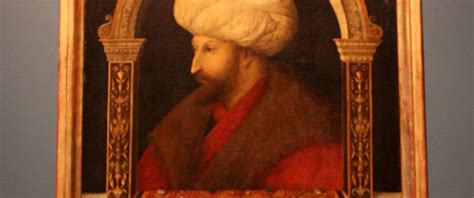 Gentile Bellininin Fatih Sultan Mehmet Han Portresi Tozlu Mikrofon