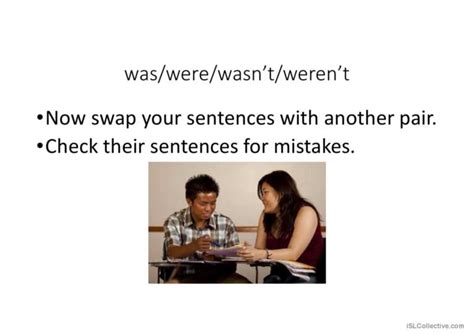 Was And Were Grammar Guide English ESL Powerpoints