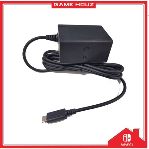 Nintendo Switch Original Ac Adapter Two Round Pin Shopee Malaysia