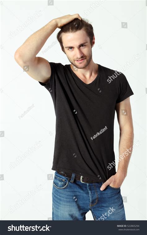 Portrait Sexy Man Stock Photo Shutterstock
