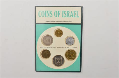 Coins Of Israel 1967 Jerusalem Specimen World Coin Set Property Room