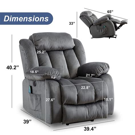 ANJ Electric Massage Power Lift Recliner Chair Sofa With Heat