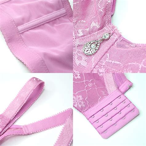 Cup E F Plus Size Large Padding Nipis Span Wired Bra Perfect Support