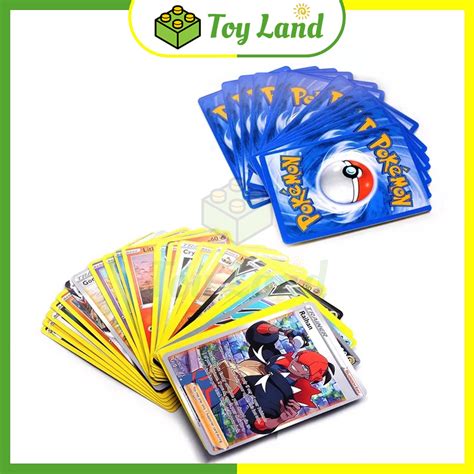 Mua Bài Pokemon Hộp Sắt 42 Thẻ Tặng Kèm 1 Thẻ Vip Pokemon Hộp Thiếc Đồ
