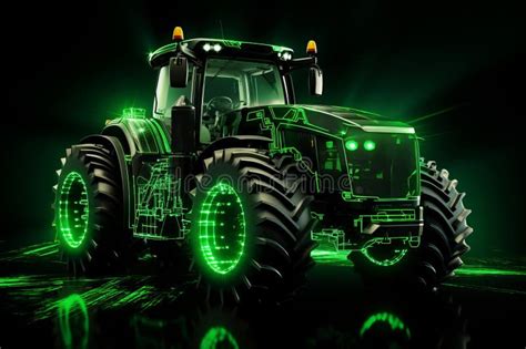 Digital Farming Network In Agriculture Advanced Technology Concept For