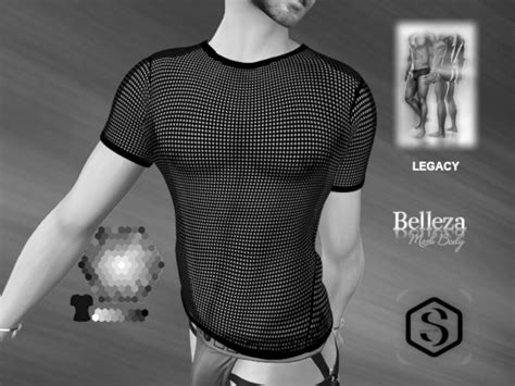 Second Life Marketplace Mr Mesh T Shirt Mens Demo