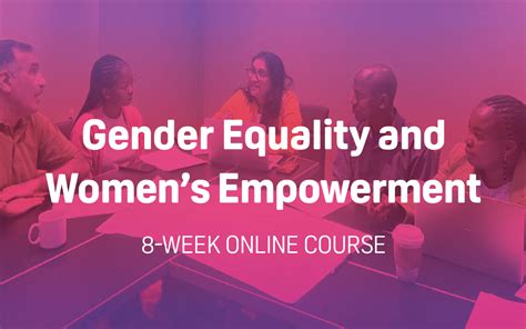 Col Online Course Alert Capacity Building In Gender Equality And Womens Empowerment Starts