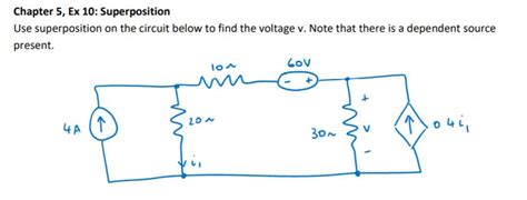 solved chapter 5 ex 10 superposition use superposition on