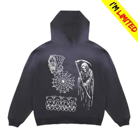 Nothing Nowhere Merch Store Nn Potassium Dye Zip Hoodie Newest