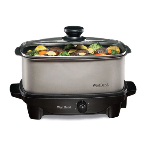 Westbend 5 6 Qt Slow Cooker Series Manual Manualslib