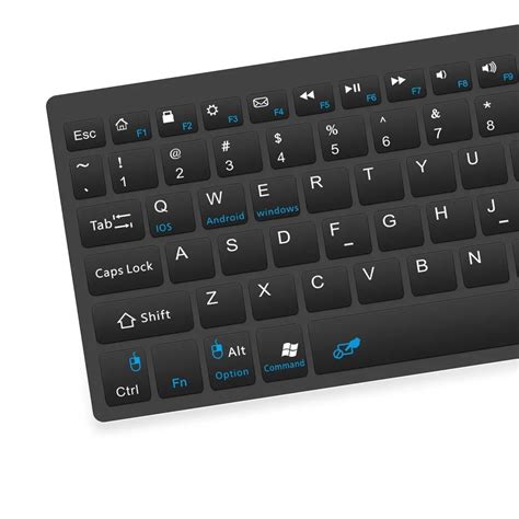 Zoweetek ZW-51012BT-1 2.4 ГГц беспроводная клавиатура с тачпадом ...