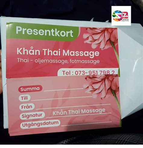 ขอบคุณ คุณลูกค้าจากสวีเดนนะคะ ที่ไว้ใจร้านโกซีซ จากที่สั่งนามบัตรสปา บัตรของขวัญไป วันนี้กลับมา