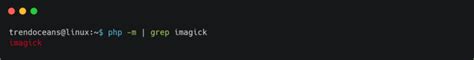 How To Install ImageMagick Or Imagick PHP Extension In Linux TREND OCEANS