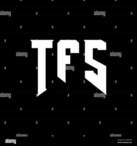 Tfs Letter Logo Design For Technology Company Tfs Logo Design Black