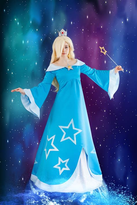 Rosalina Cosplay Princess Halloween Costume Adults Rosalina Dress Plus Size Womens Halloween