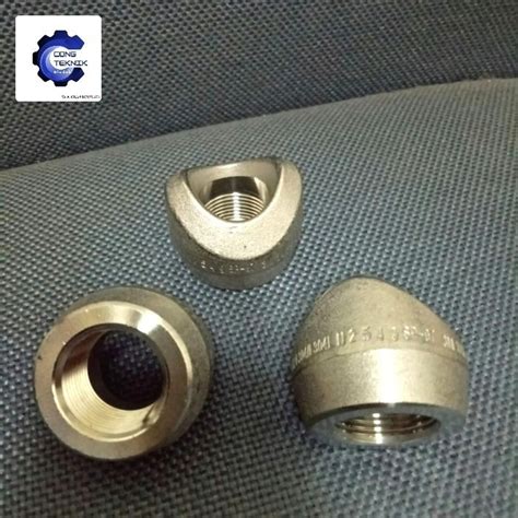 Jual Threadolet Besi 2 Inch Class 3000 Drat Npt A105 Jakarta Barat