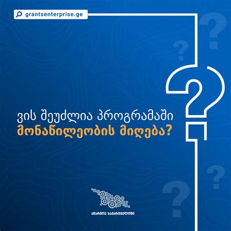 პასუხები მიკრო და მცირე მეწარმეობის Enterprise Georgia