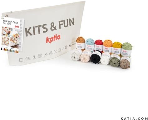 Katia Cal Mini Explorer Babyblanket Yarn Kit Yarnplaza