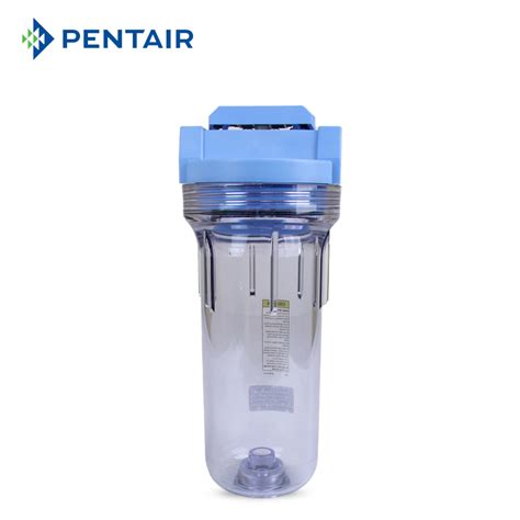 펜텍 밸브인헤드 투명하우징 10인치 3 4 주 퓨어워터텍