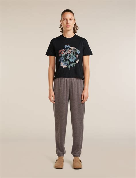 150 Tech Lite Crop T Shirt Nz Flora Icebreaker